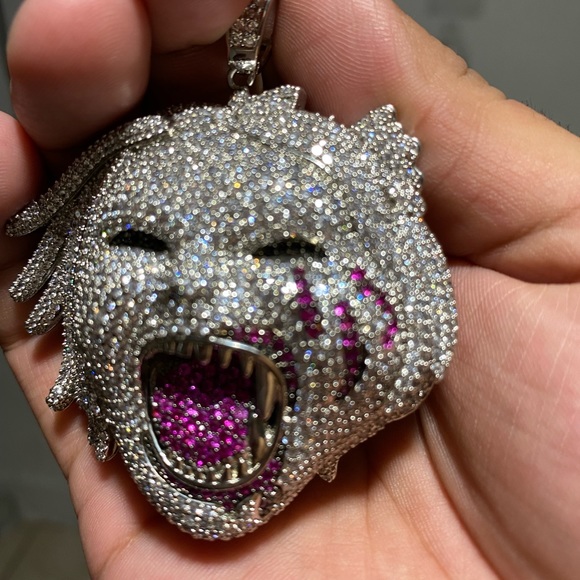Accessories | Tee Grizzly Look Alike Iced Out Pendent | Poshmark